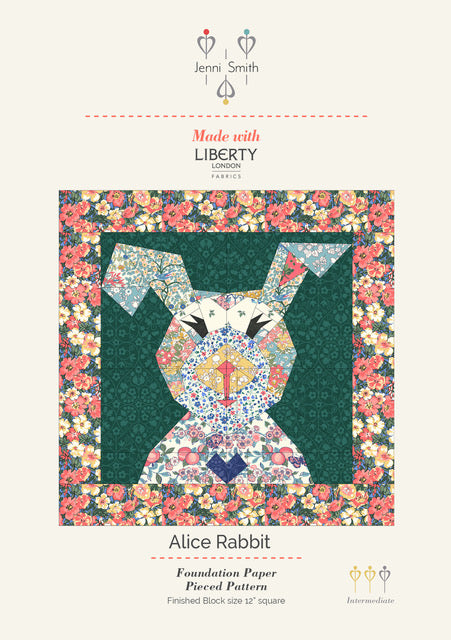 Alice Rabbit Quilt Pattern by Jenni Smith for Liberty