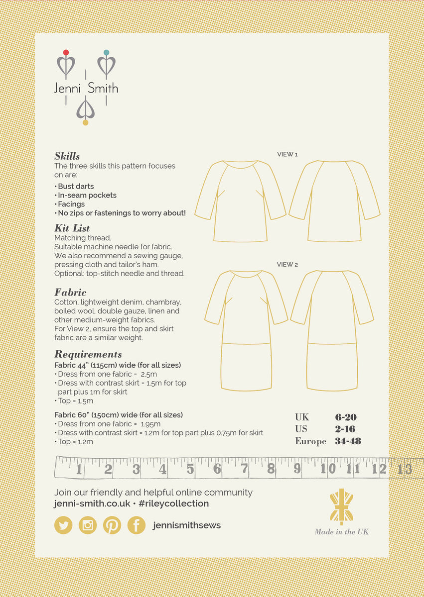 Hepworth Apron Sewing Pattern is the perfect project for beginners ...